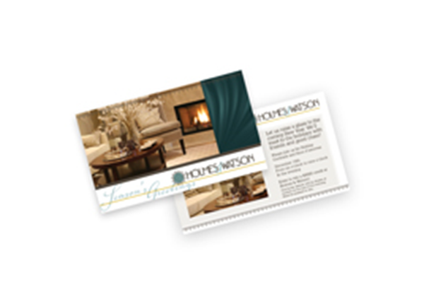 Zagprint Shop - 4 Bar Card - Front & Back